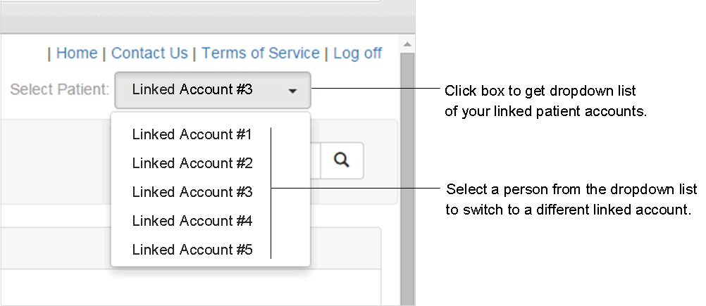 Multiple Linked Accounts